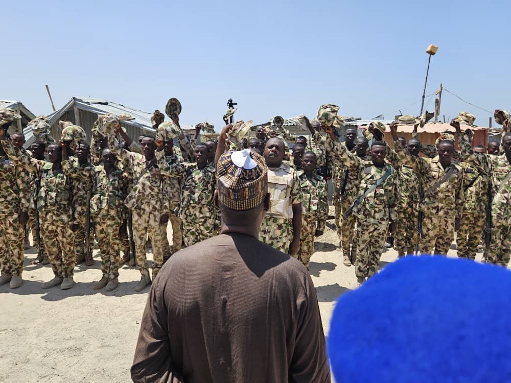 Insecurity: Zulum Engages Soldiers, Returnees In Malam-Fatori - People ...