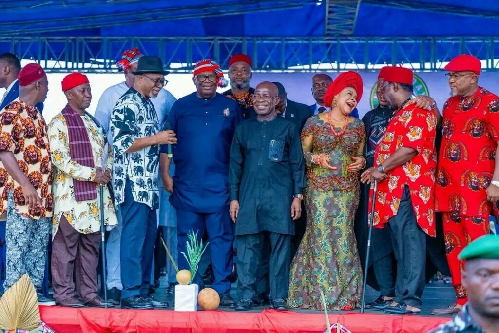 Aba Stands Still As Gov Otti, Abaribe, Akobundu, Ananaba, Profs ...