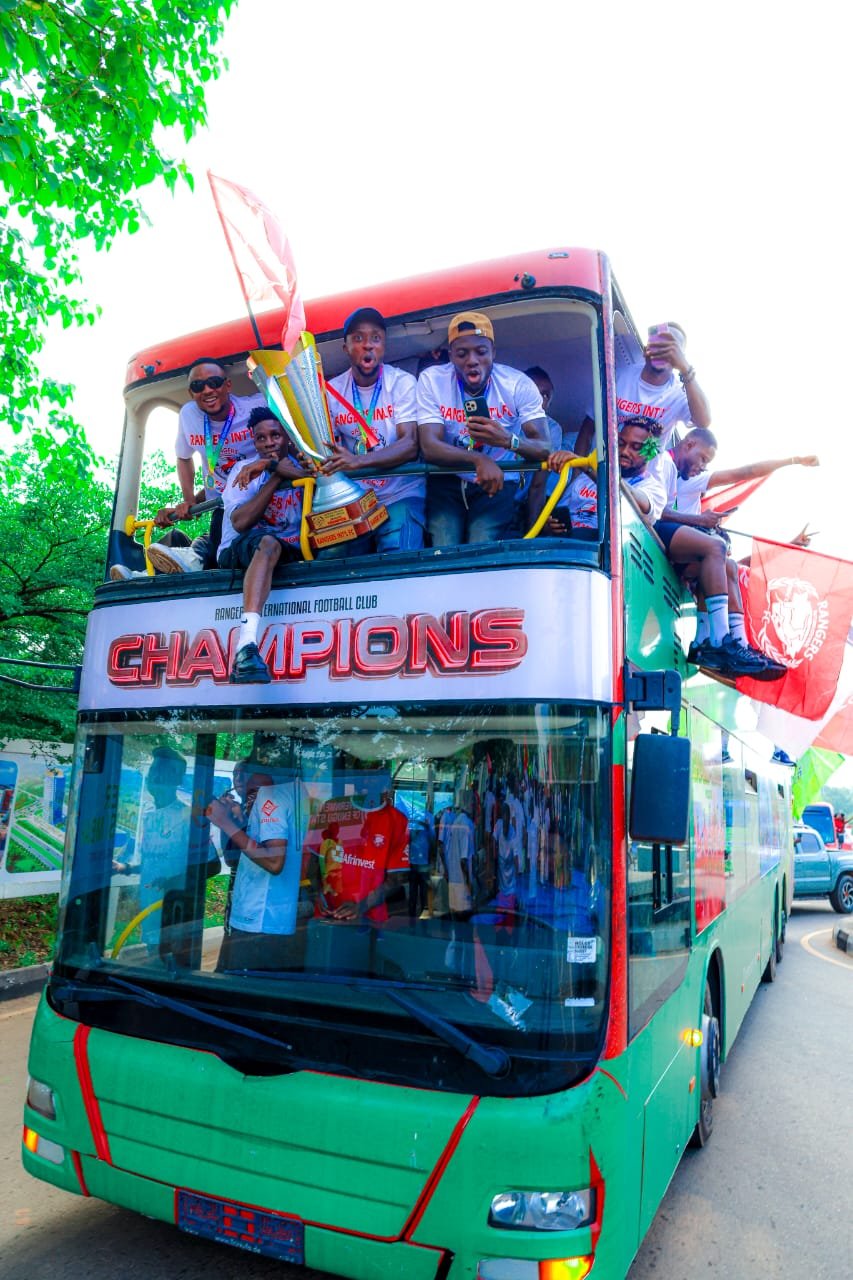 HARD WORK PAYS: Mbah Showers Rangers Players, Management With Land ...